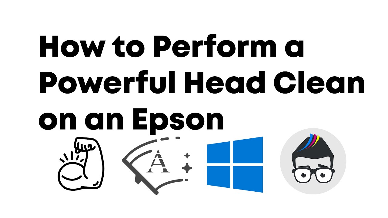 How to Perform a Powerful Head Clean / Ink Flush - YouTube