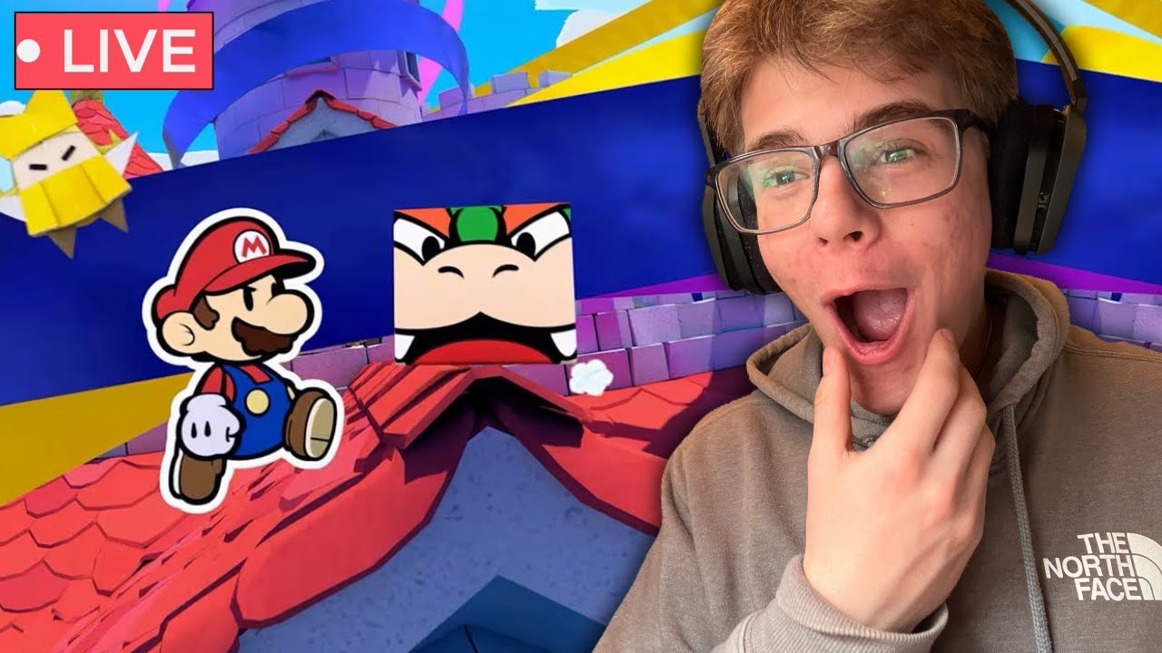 🔴LIVE- PAPER MARIO AND WORDLE FOR THE LAST STREAM OF THE WEEK - YouTube