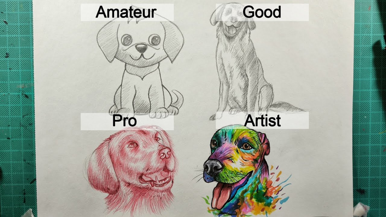How to Draw a Dog Step by Step ️ - YouTube