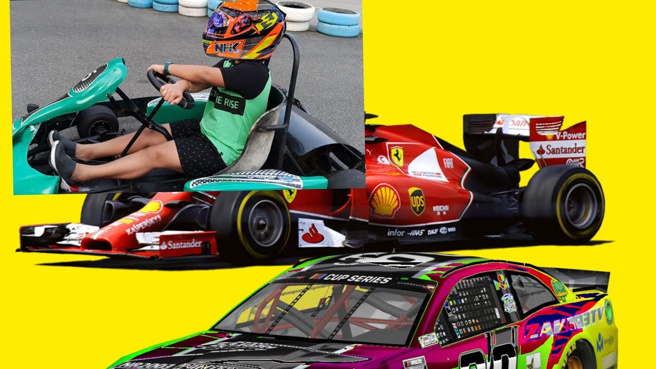 FUNPLEX GO KARTING // @ KELEVAN VLOGS - YouTube