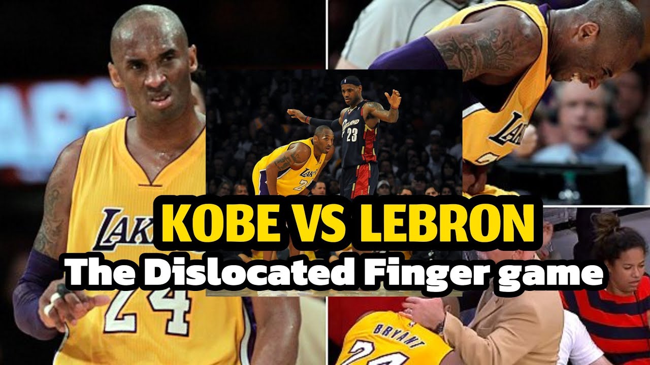 “Kobe Bryant vs LeBron James – The Dislocated Finger Game” ( 2009 ...