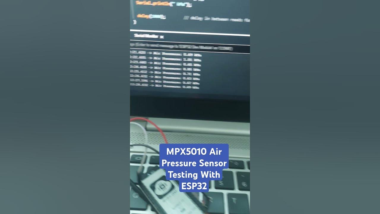 MPX5010 Air Pressure Sensor with esp32. #arduino #esp32 #sensor #airpressure - YouTube