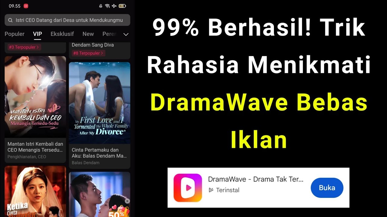 Cara Menonton Drmawave Tanpa Iklan | Cara Agar Dramawave Tidak Ada ...