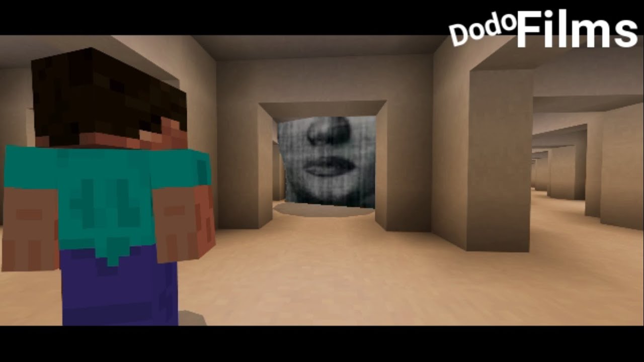 Minecraft BACKROOMS Steve encuentra a Selene Delgado + Addon - YouTube