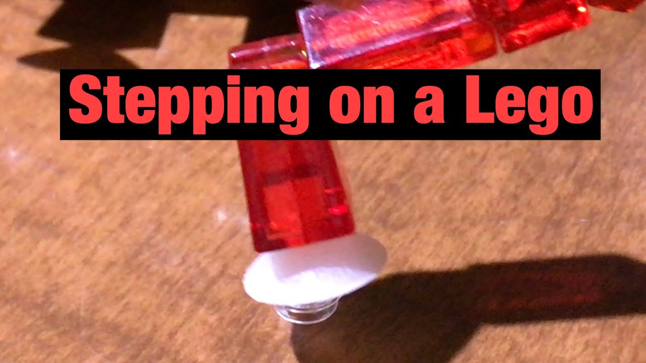 Stepping On A LEGO | #Stikbot - YouTube