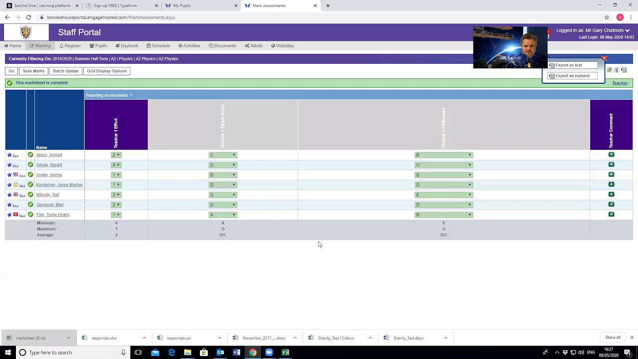 Predicting Grades - YouTube