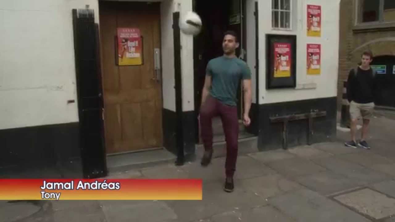 Jamal Andreas | Bend It Like Beckham Keepy Uppy Challenge - YouTube