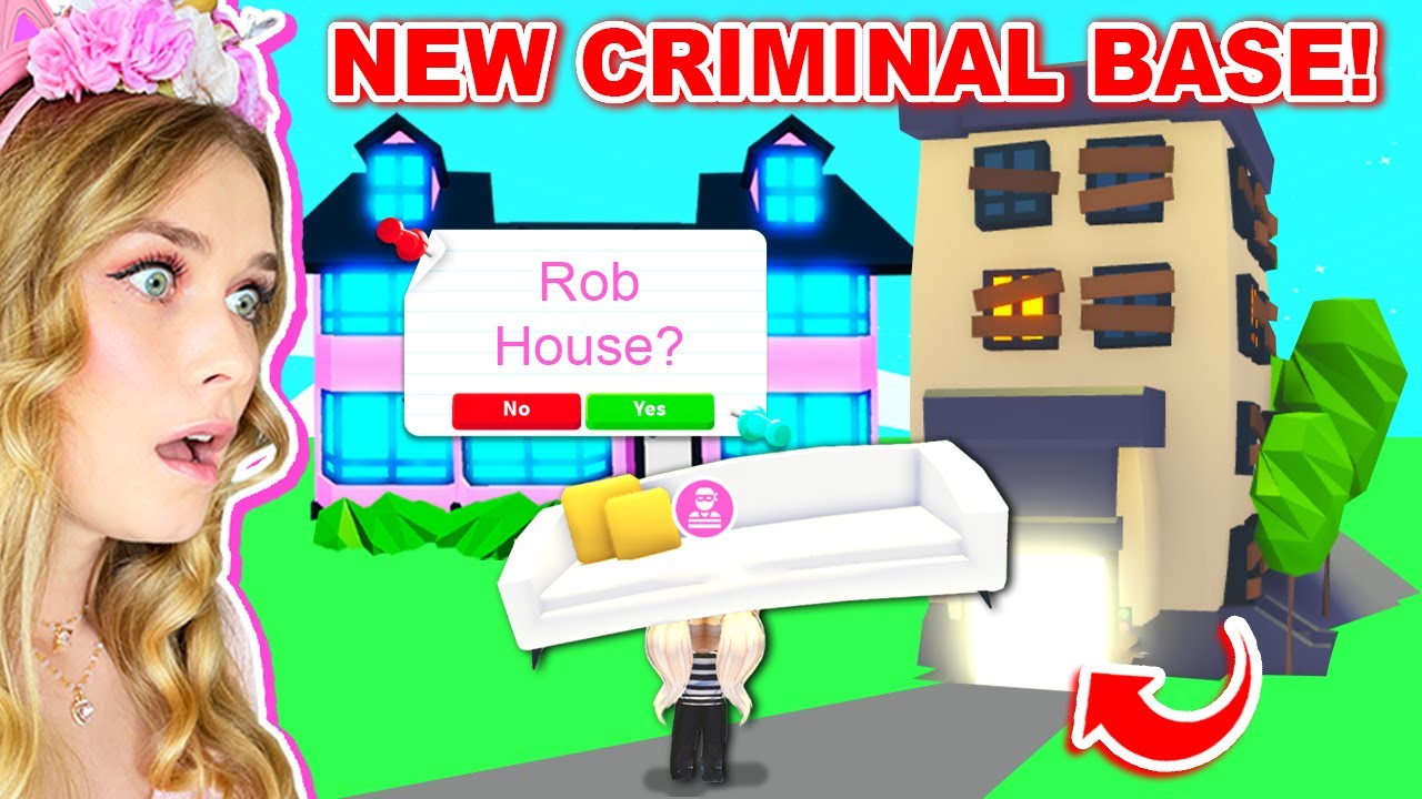 *NEW* CRIMINAL BASE In Adopt Me! (Roblox) - YouTube