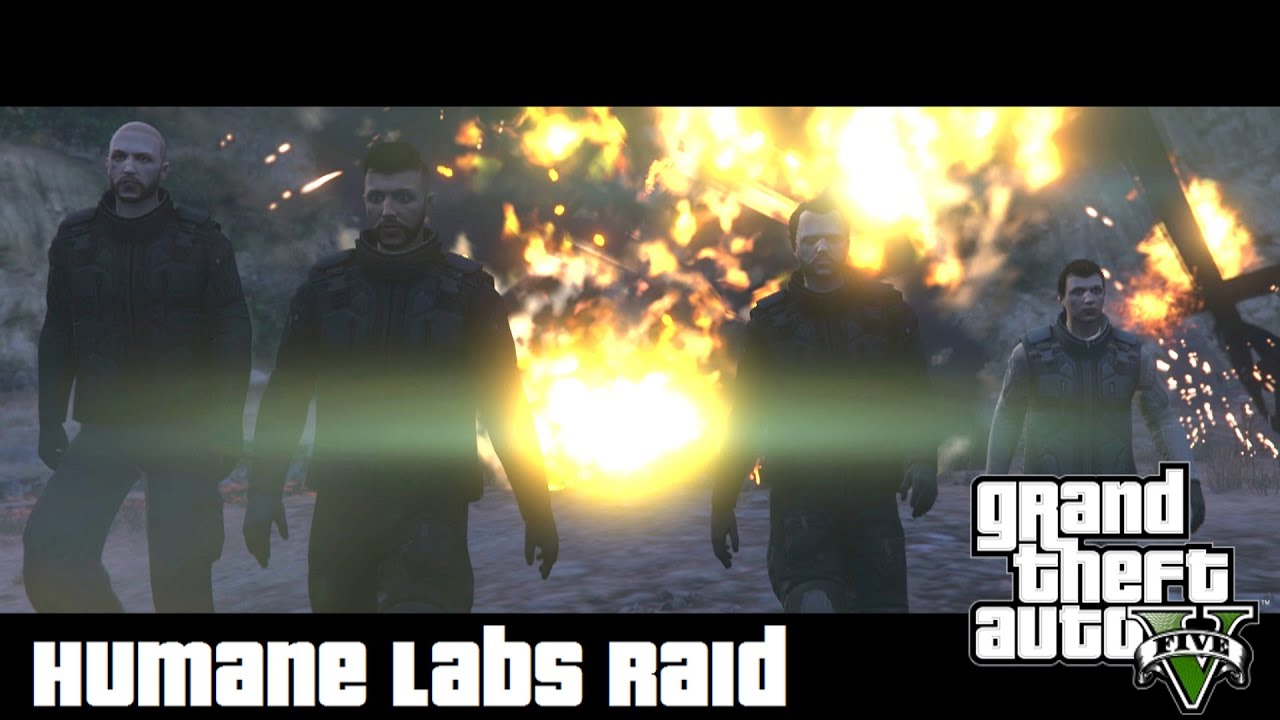 GTAV Heists - Humane Labs Raid - 60fps - YouTube