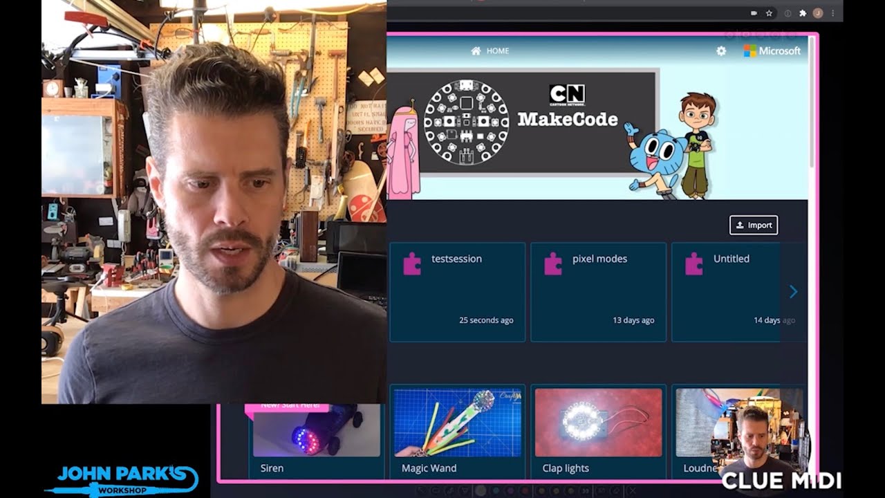 Makecode Minute Streamer Adafruit Johnedgarpark Adafruit Msmakecode Makecode Youtube