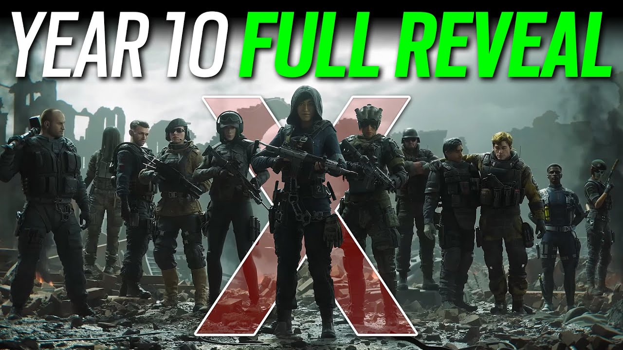 Year 10 Siege X Full Reveal - Rainbow Six Siege - New Season ...