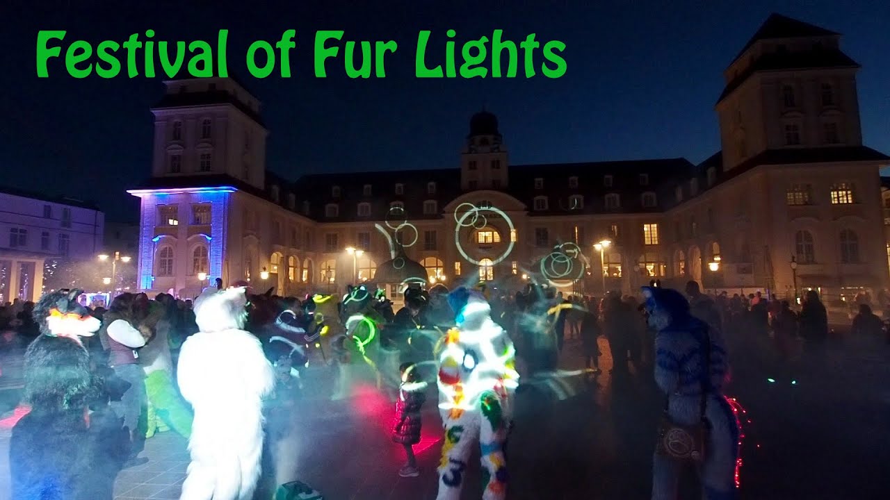 Festival of Fur Lights *** Germany's 1st public furry light show. Rügen ...