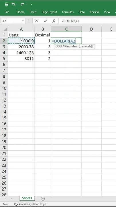 Fungsi Dollar Pada Excel Masterexcelcode Excel Exceltips Exceltricks Youtube
