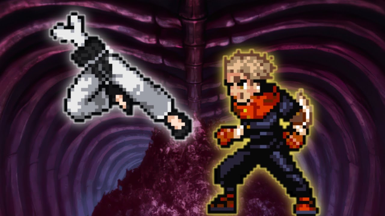 Gojo Manga Final Form(New) VS Yuji Final Arc in Jump Force Mugen - YouTube