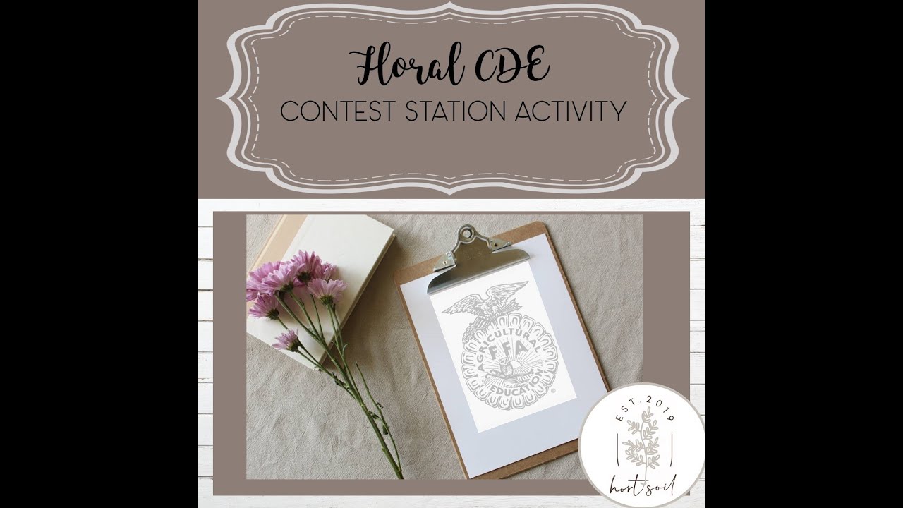 Floral CDE Stations - YouTube