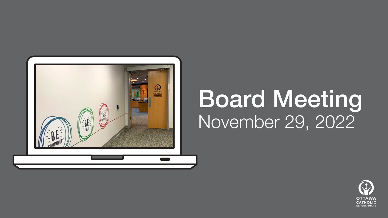 OCSB Board Meeting - November 29, 2022 - YouTube