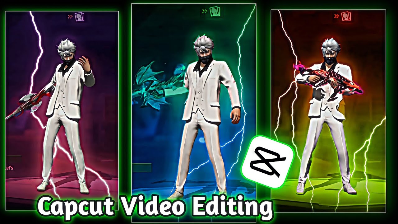 Capcut Video Editing Free Fire || Free Fire Lobby Color Grading In ...
