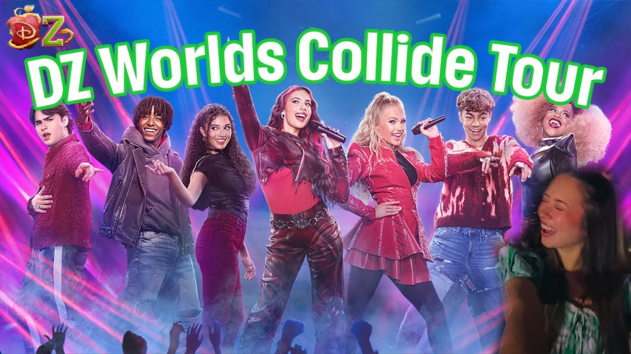 Descendants Zombies Worlds Collide Tour VLOG | Full Show & More!!! 🍎💚 ...