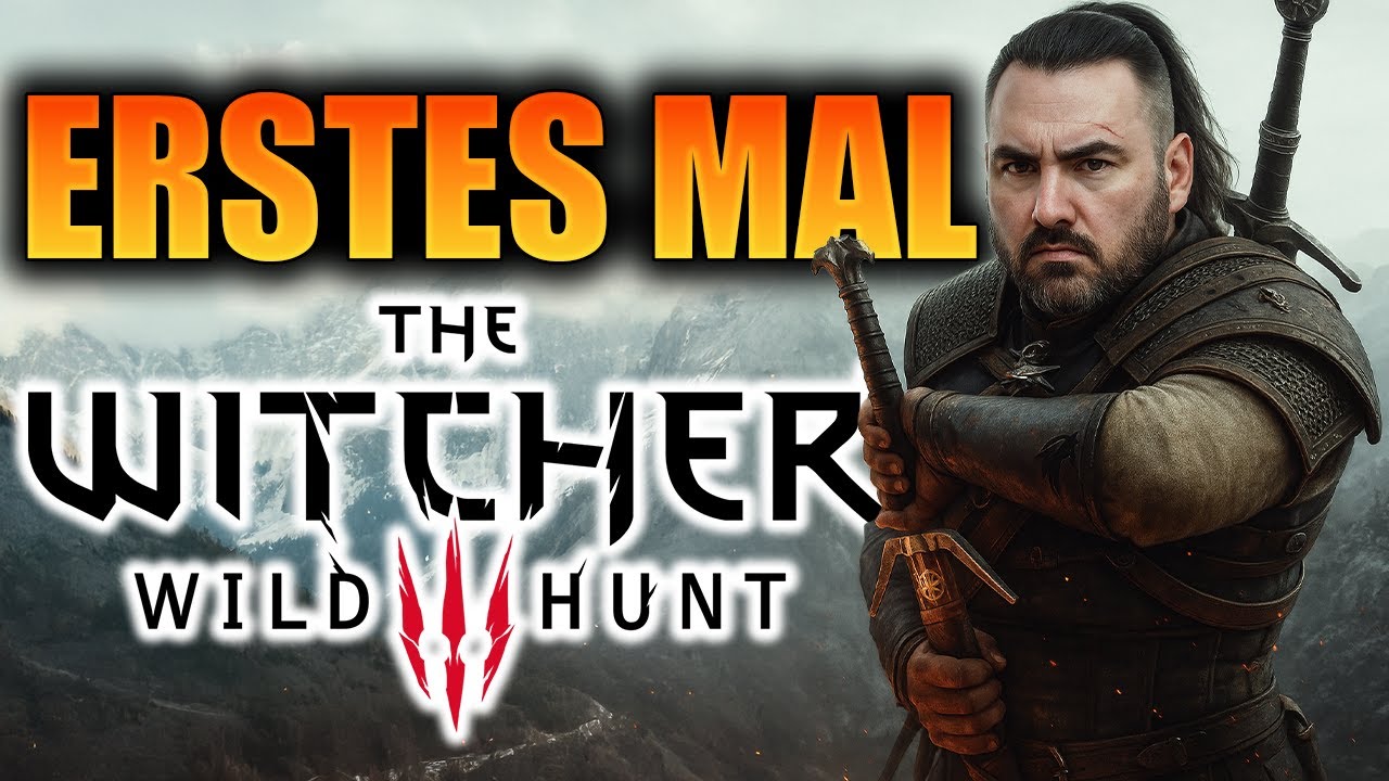 Das ERSTE MAL The Witcher 3: Wild Hunt im Jahr 2025! 😳 Das es so GUT ...