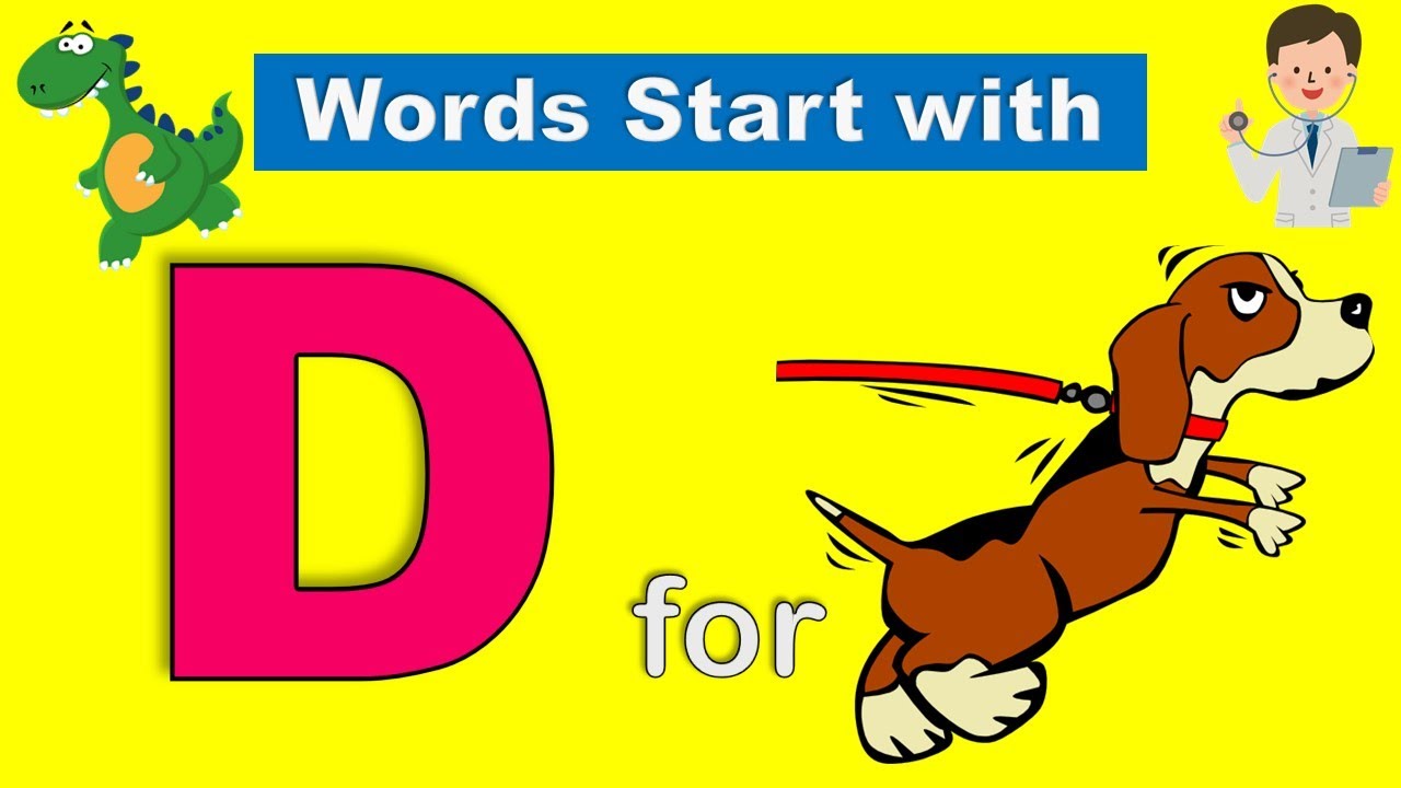 Letter D Words That Start With Letter D For Toddlers Kids Learning letter-d-words-that-start-with-letter-d-for-toddlers-kids-learning