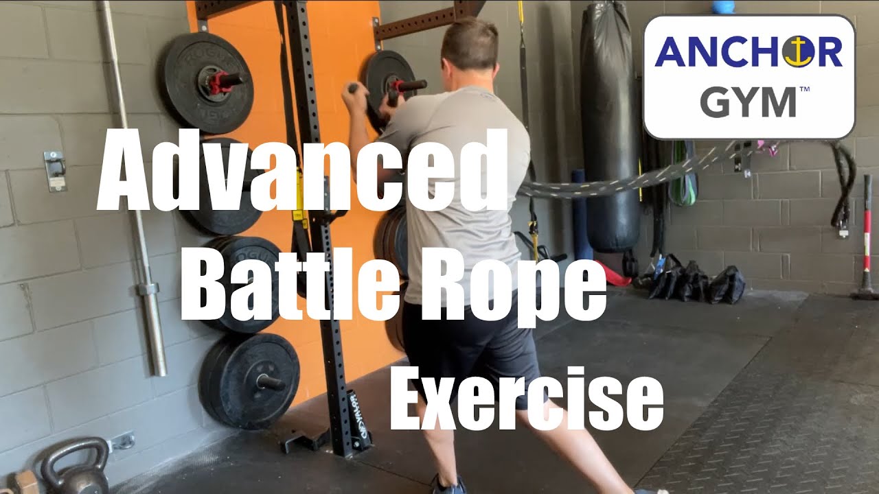 Battle Rope Explosive Chop and Lift with The Anchor Gym - YouTube