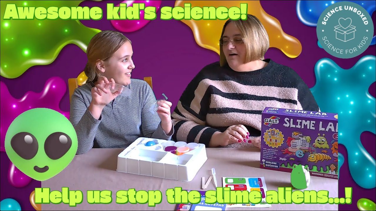 Unboxing the Ultimate Slime Science Kit! Fun Slime Experiments for Kids ...