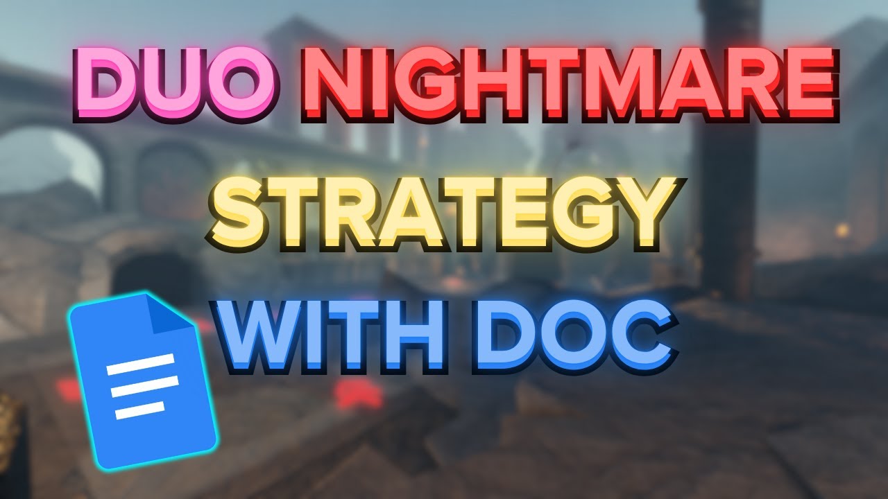 (TDX) EASY DUO NIGHTMARE STRATEGY | ROBLOX - YouTube