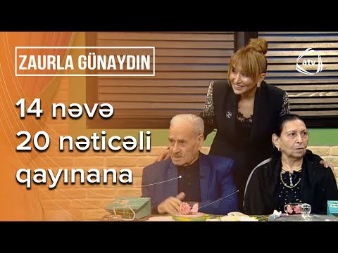 8-ci sinifdə toyumuz oldu - Əməkdar artist qayınanasının başına üzərlik fırladı - Zaurla Günaydın