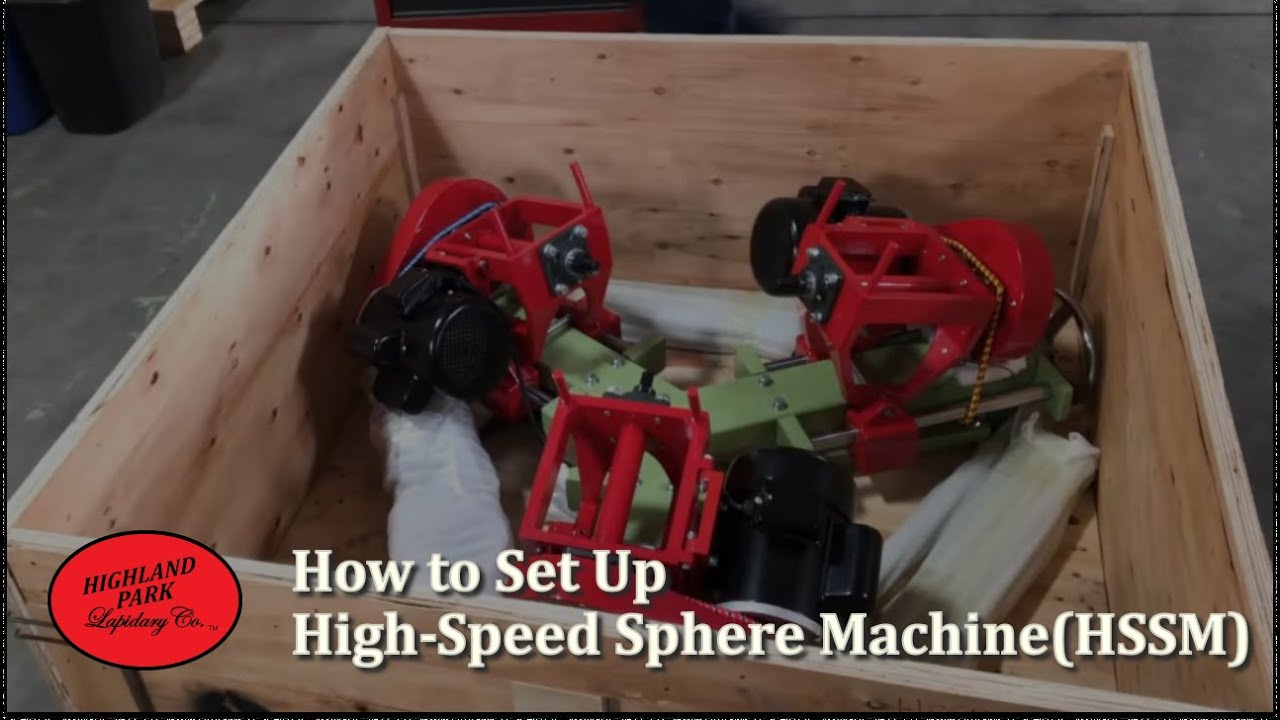 How to set up High-Speed Sphere Machine(HSSM) - YouTube