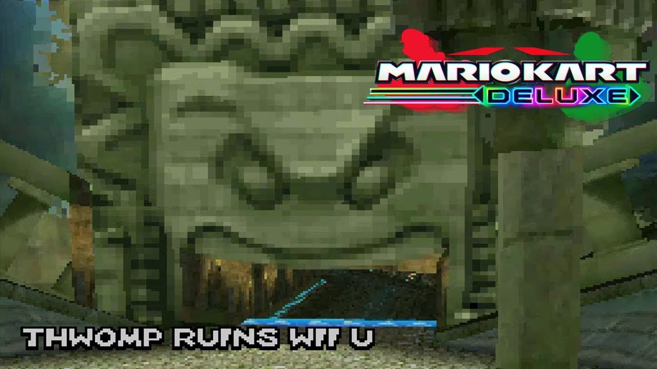 Mario Kart 8 Thwomp Ruins