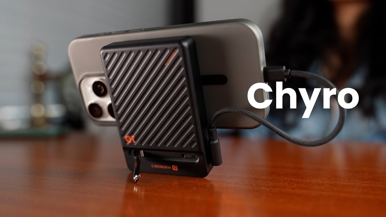 Chyro 20W Magnetic Wireless Power Bank & Phone Stand: 10000mAh,15W ...