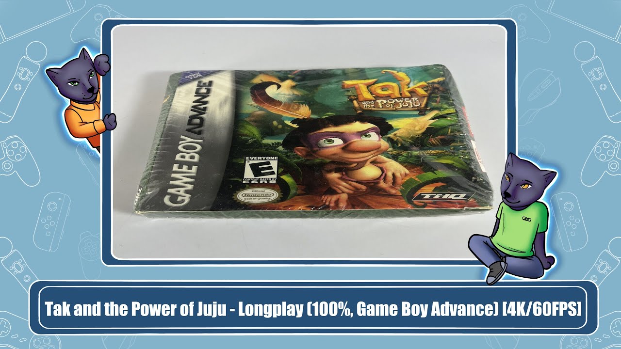 Tak and the Power of Juju - Longplay (100%, Game Boy Advance) [4K/60FPS ...