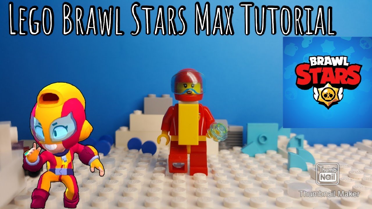 Lego Brawl Stars Max tutorial - YouTube