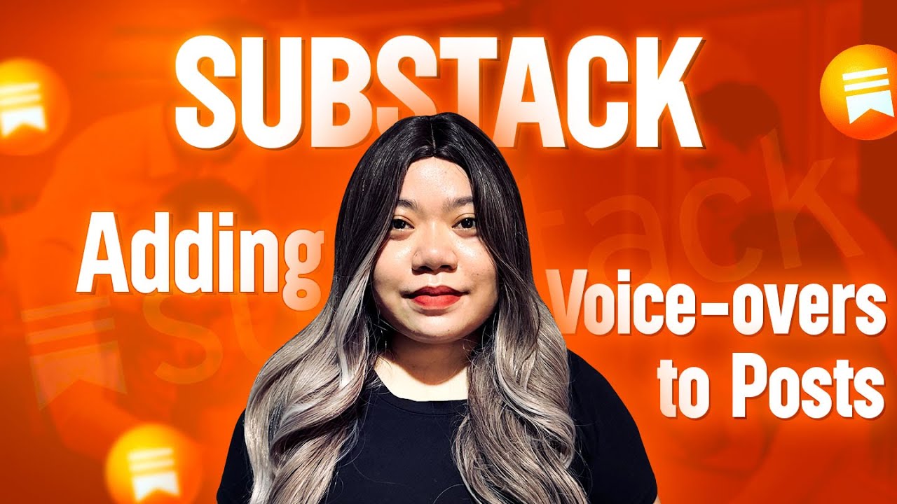 How to add Voice-Overs to Your Substack Posts - YouTube