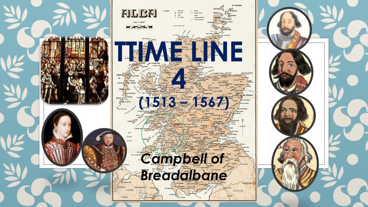 Campbell of Breadalbane - Timeline (1513 -1567) - YouTube
