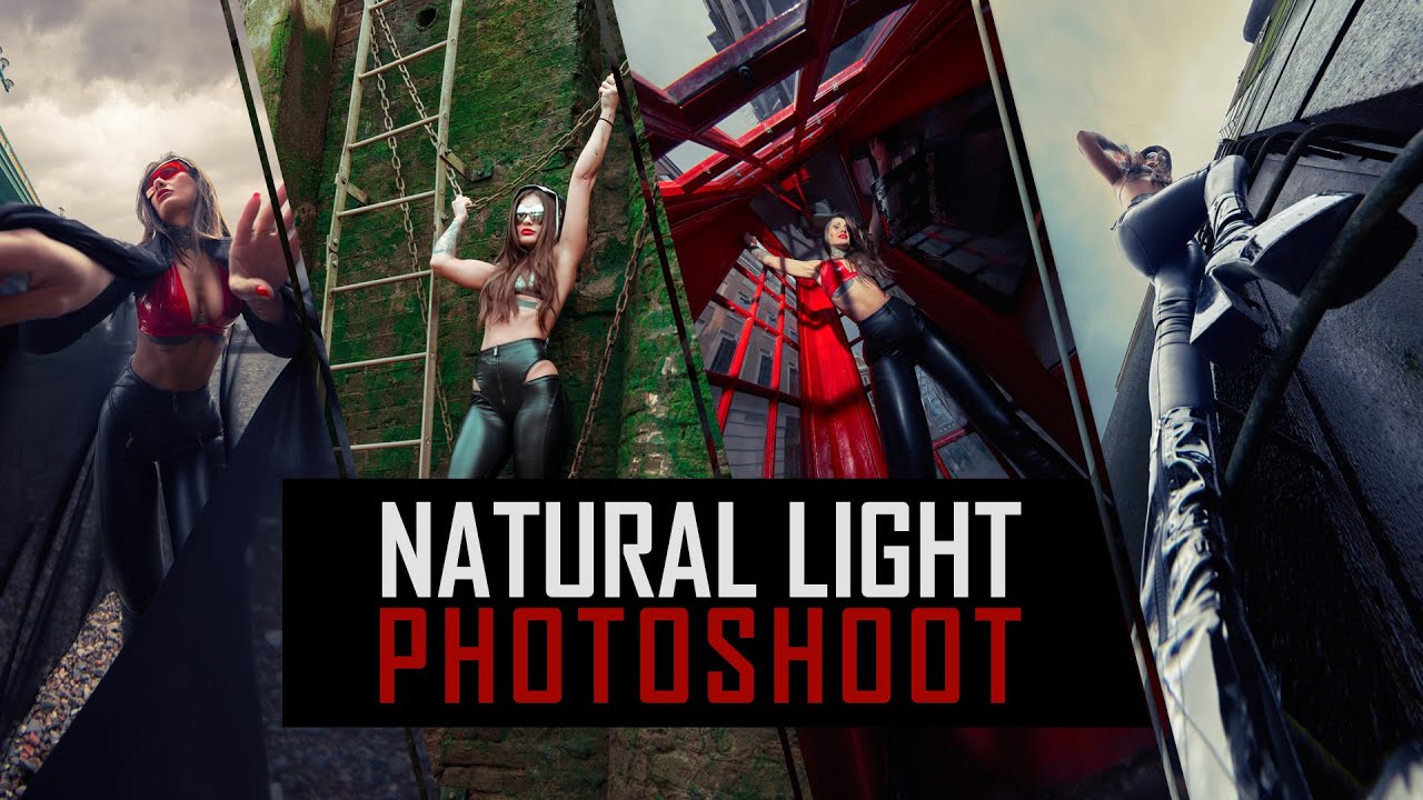 NATURAL LIGHT SHOOT // 2 Photographers 1 Model - YouTube