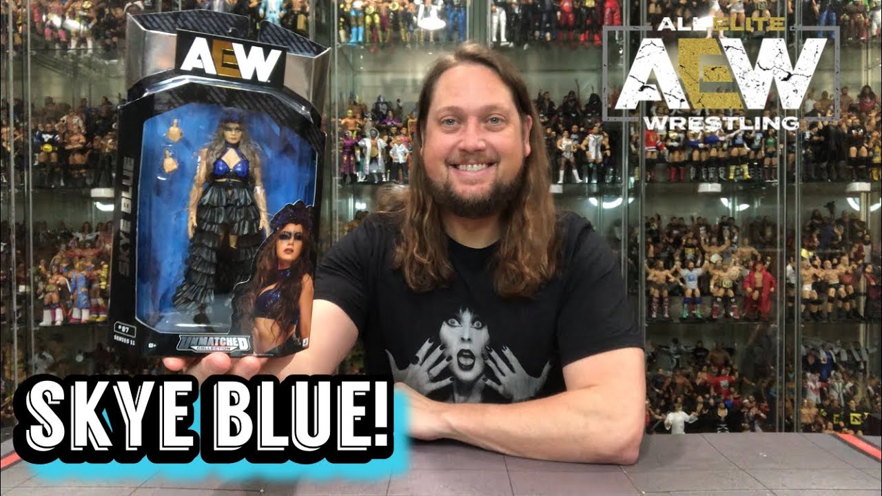 Skye Blue AEW Unmatched Series 11 Unboxing & Review! - YouTube