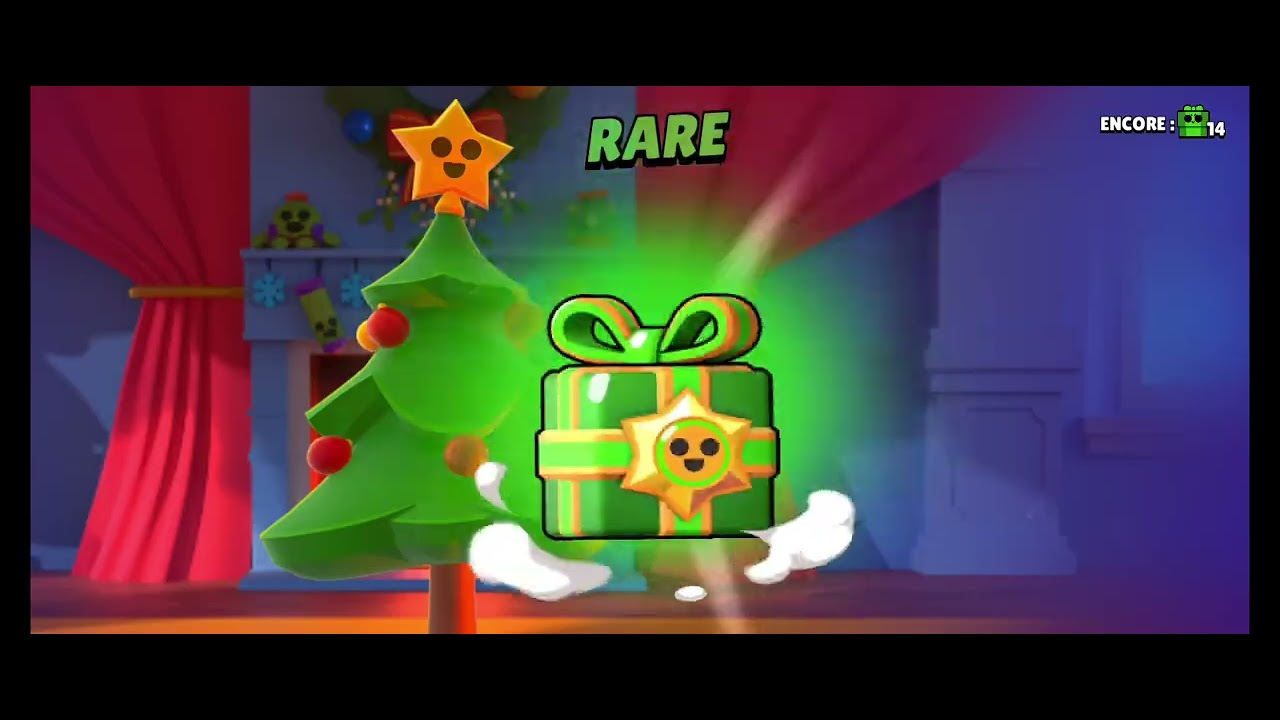 I open gift from mega tree - Brawl Stars - YouTube