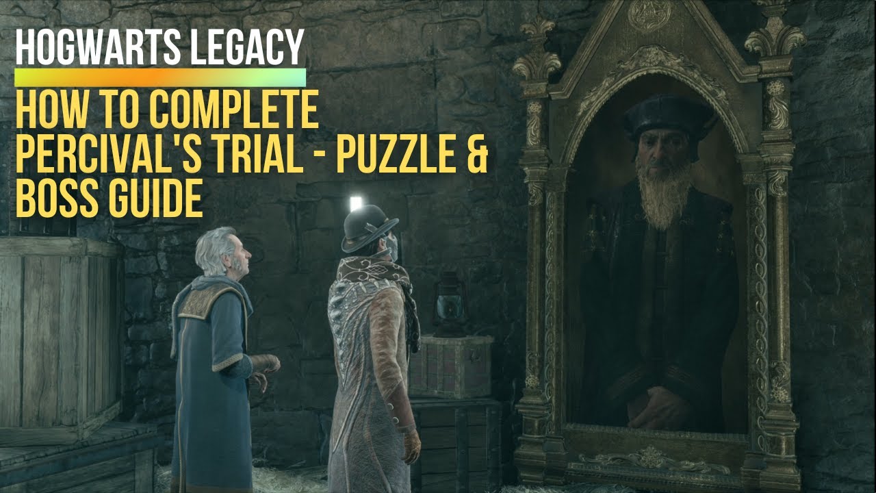 Hogwarts Legacy Percival Rackhams First Trial Guide - YouTube