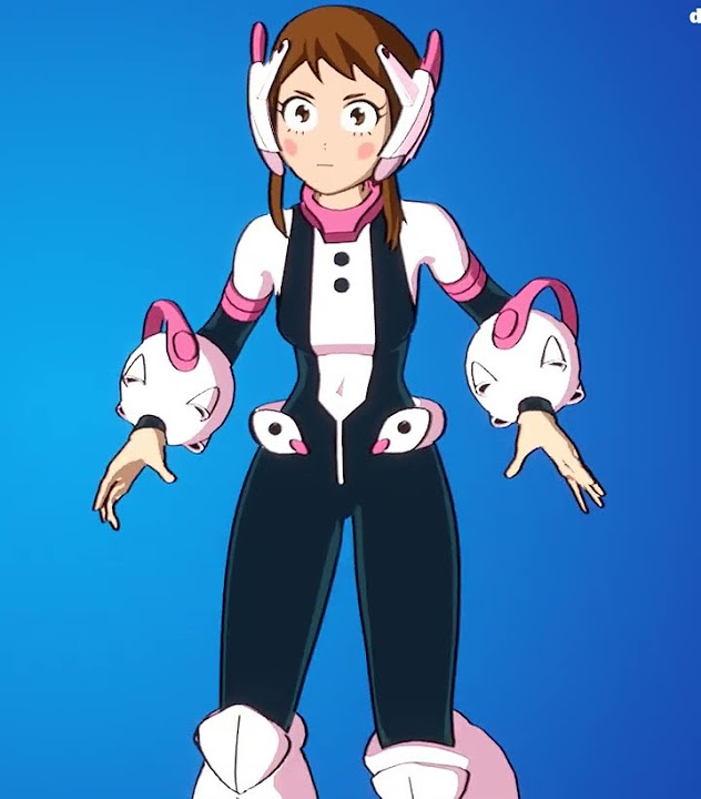 Fortnite Ochaco Uraraka Skin Youtube