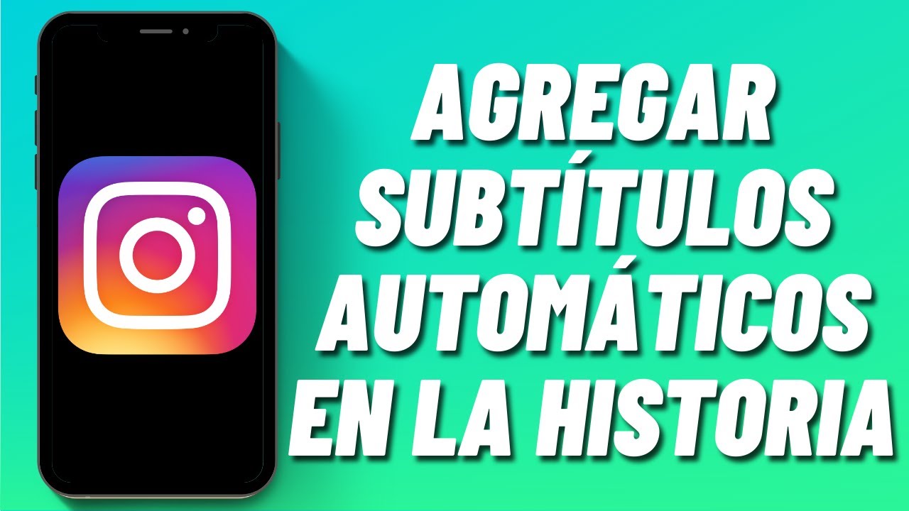 Cómo agregar subtítulos automáticos en la historia de Instagram - YouTube