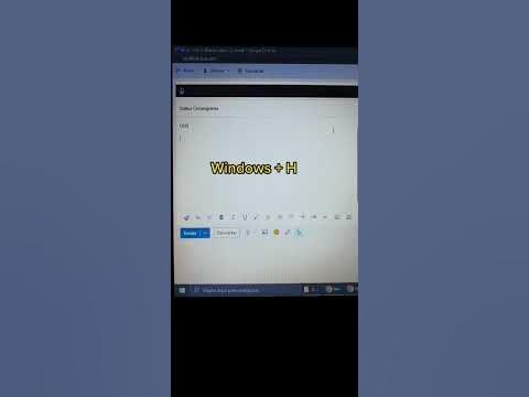 Como digitar no Windows usando a sua voz [Windows + H] - YouTube