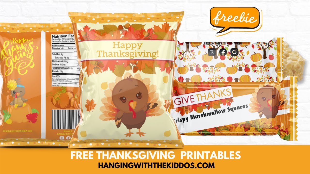 Thanksgiving Party Favors DIY|Custom Party Favors Thanksgiving ...