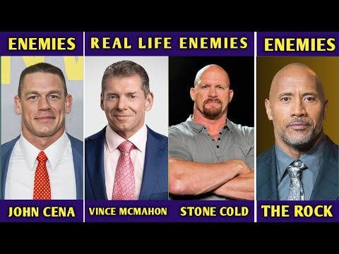 WWE Superstars and Their Real Life Enemies - YouTube
