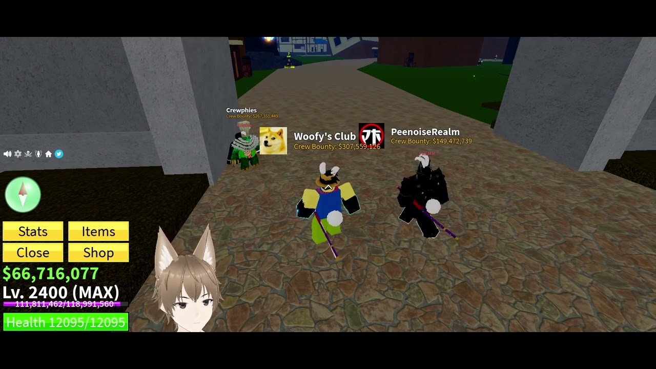Kriphie ask me to kill Hach1man | BLOX FRUITS | - YouTube