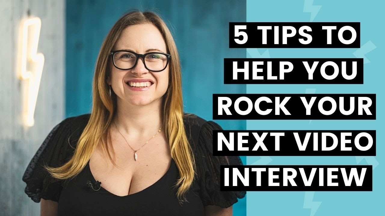 How to Prepare for an On Camera Interview with a Videographer - YouTube