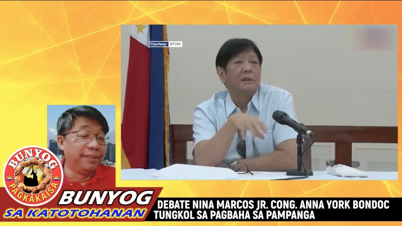 PANOORIN: DEBATE NI MARCOS JR. AT NI CONG. ANNA YORK BONDOC TUNGKOL SA ...