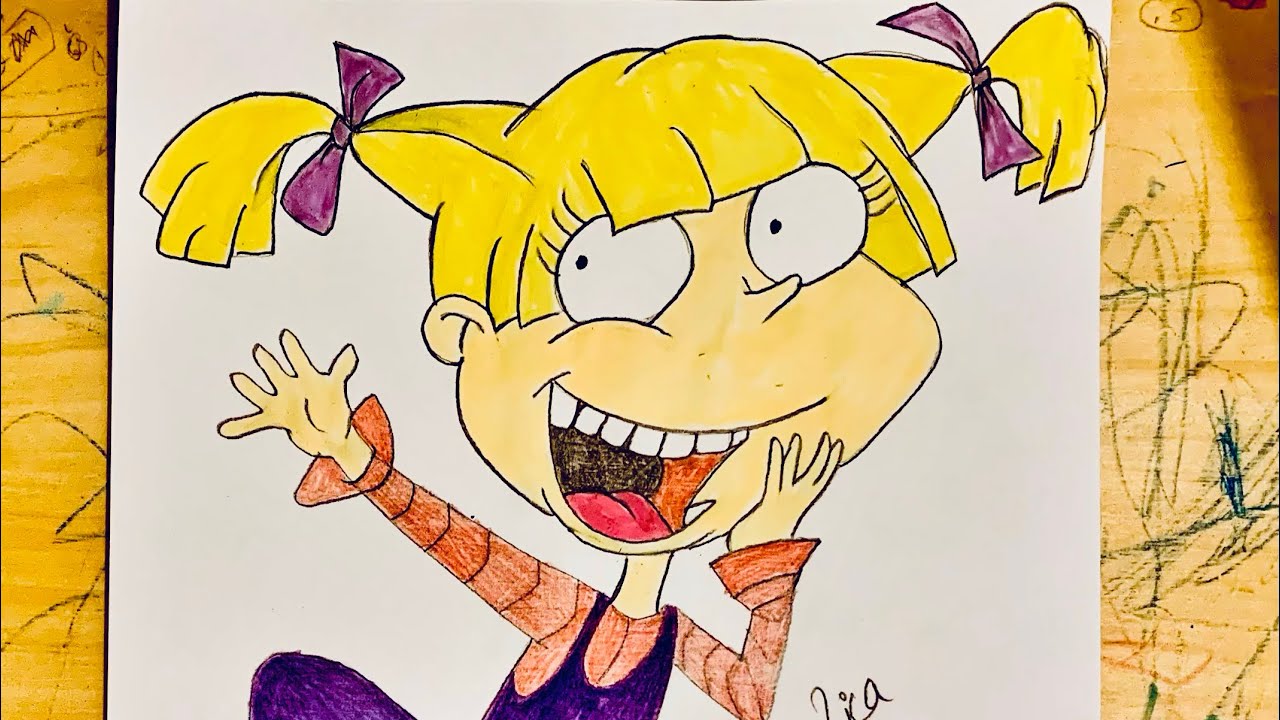 “Drawing Angelica Pickles: Mastering the Iconic Rugrats Character ...
