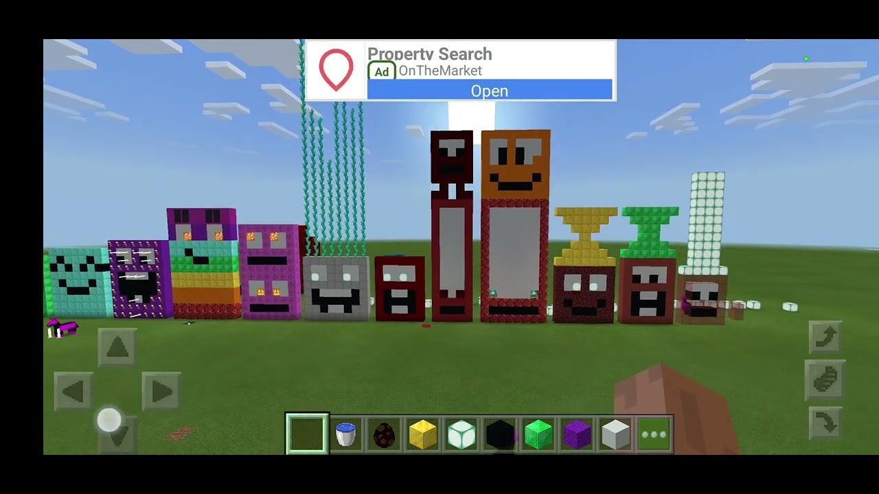 numberblocks minecraft - YouTube