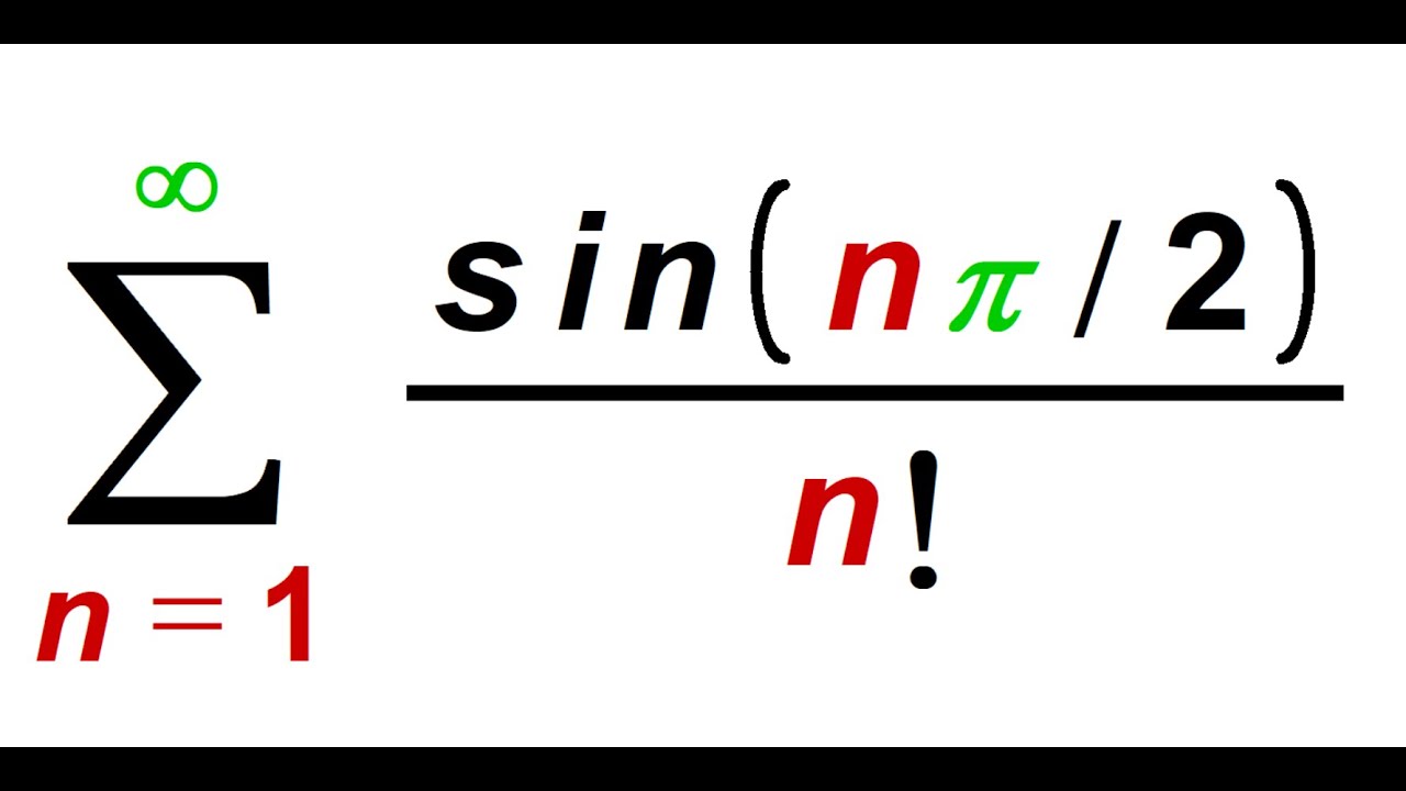  Title Convergence Of Sin n 2 n Series Let s Explore And Have Fun